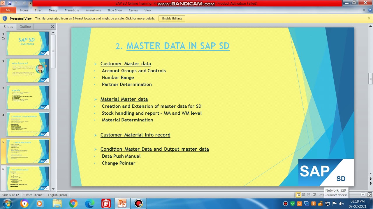 SAP SD   COURSE CONTENT