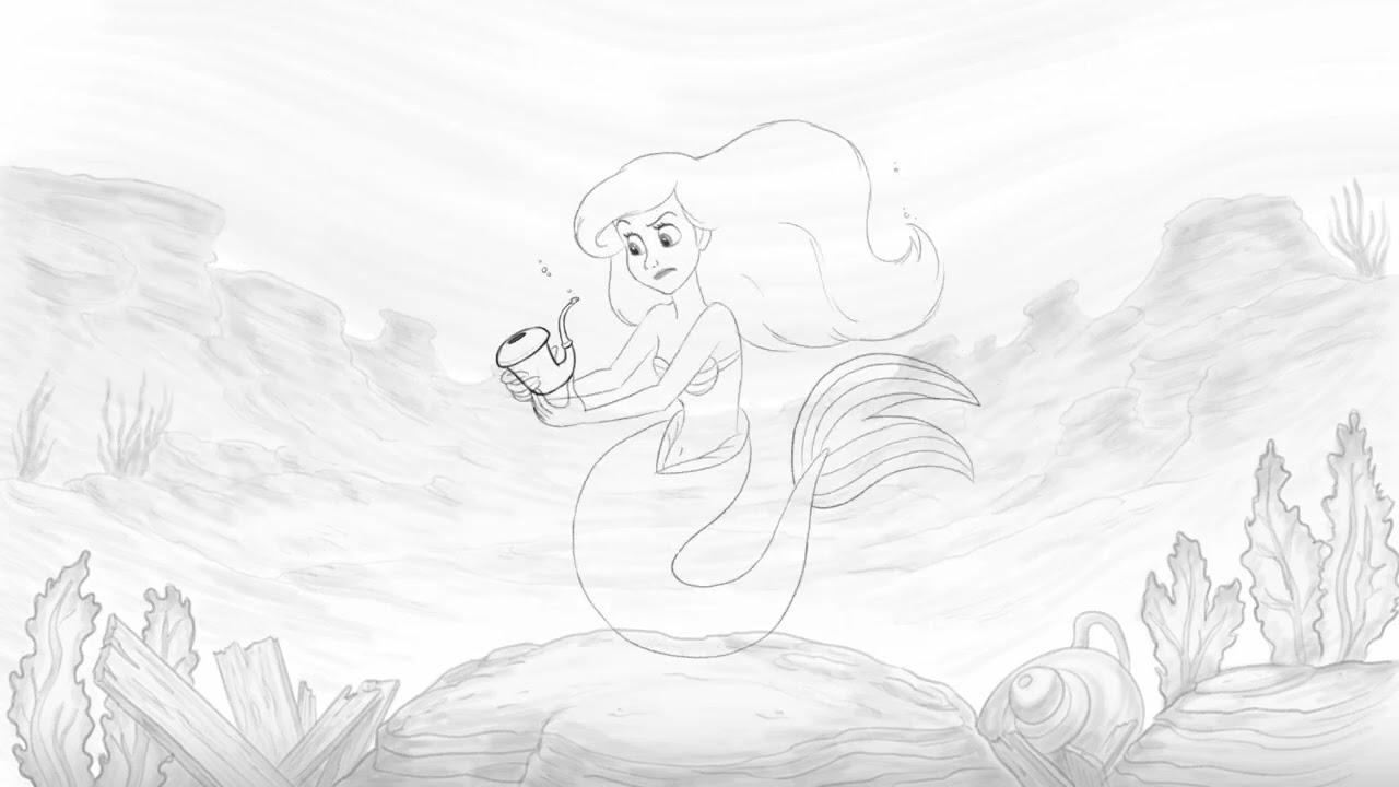 Ariel - 2D animation Test
