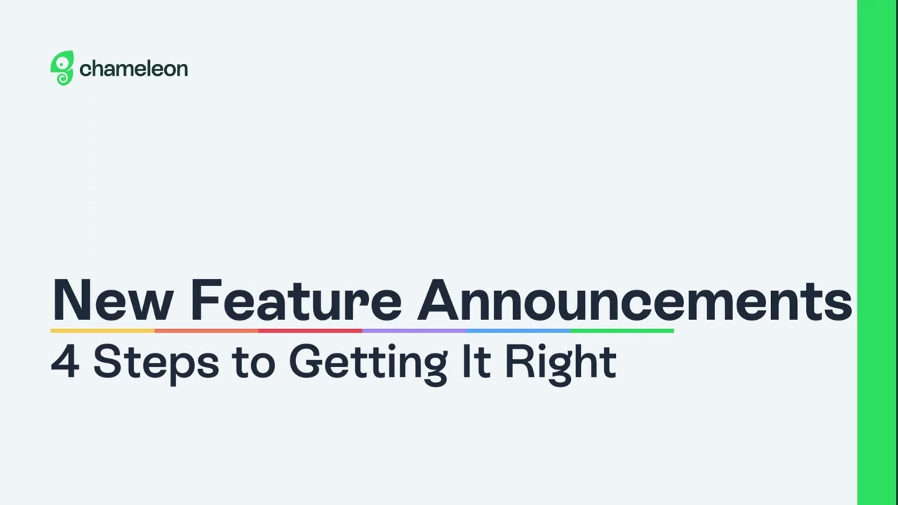 4 Steps to Creating Effective New Feature Announcements
