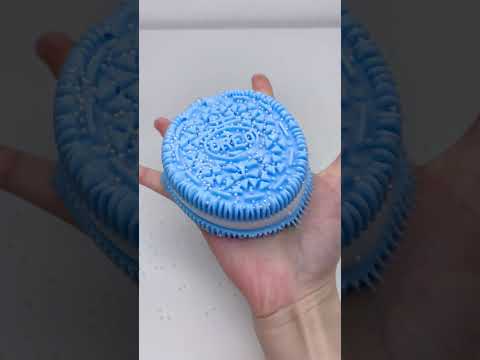 FUFUSQUISHY ASMR🩵🍪Blue Oreo