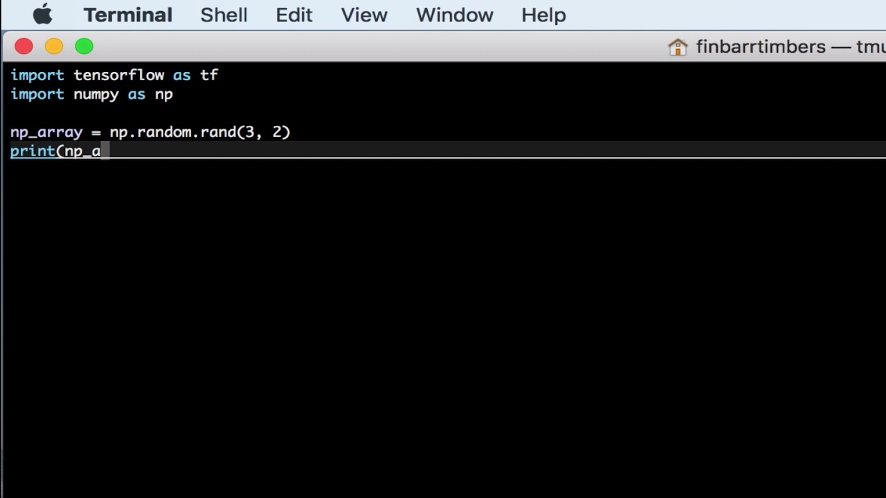 Tensor to NumPy: NumPy Array To TensorFlow Tensor And Back - TensorFlow & NumPy Tutorial
