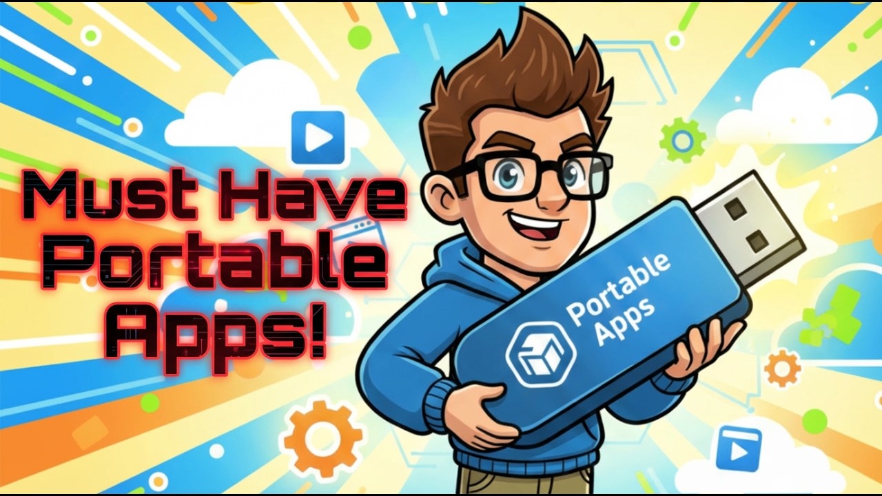 I Keep These 5 Portable Apps on Every USB Drive!