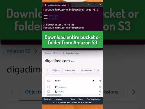 AWS S3 - Download entire bucket