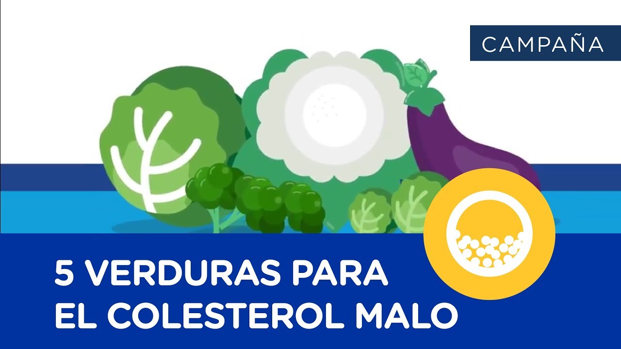 5 VERDURAS PARA BAJAR EL COLESTEROL MALO | PAMI