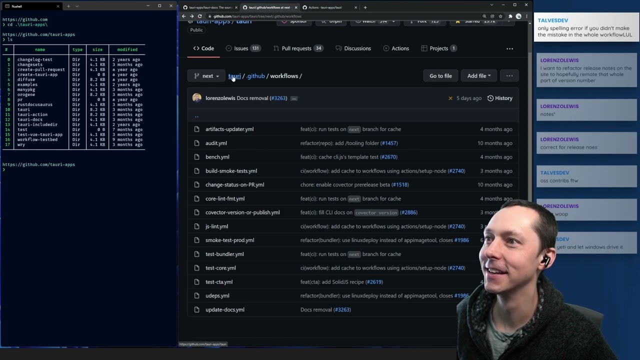 Tauri's Github Actions Use Within Documentation