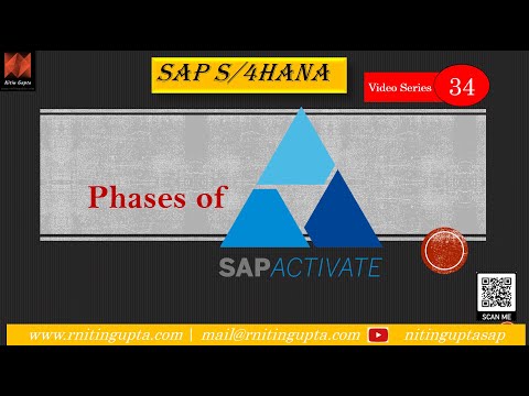 SAP Activate - Description of all phases