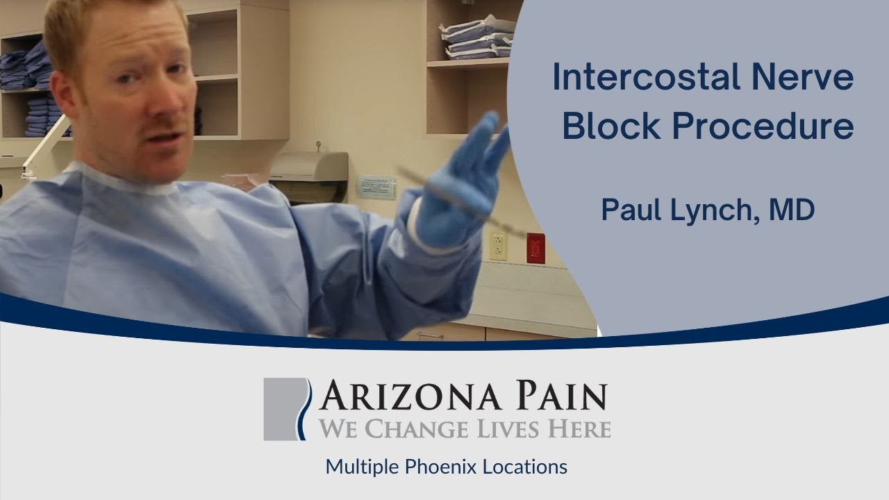 Exciting Treatment Video - An Intercostal Nerve Block is Performed