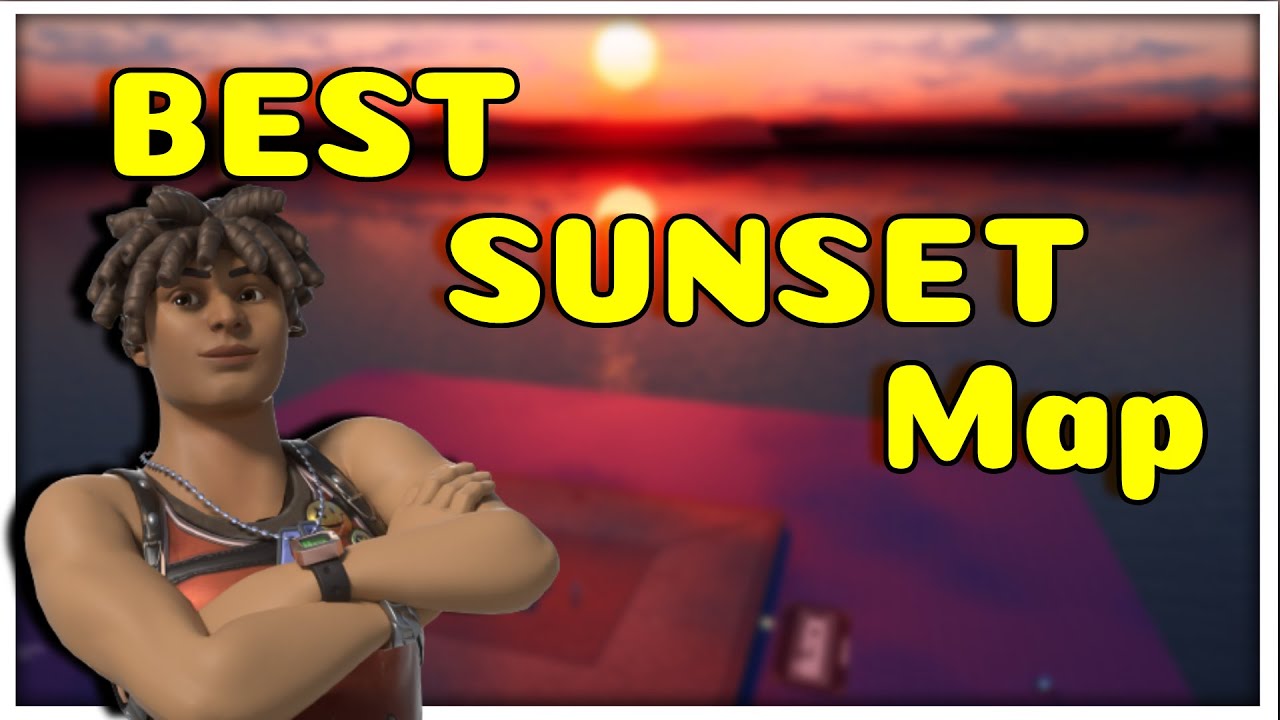 How To Make A Sunset 1v1 Map 🌅 0 Input Delay