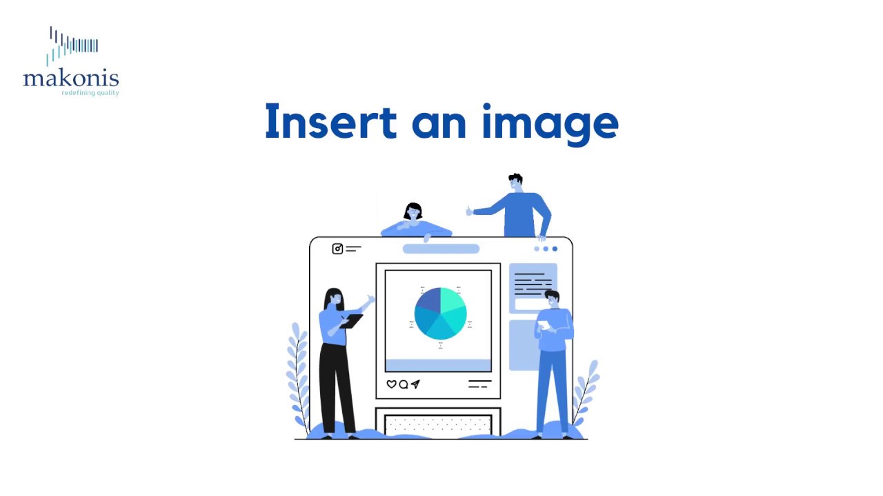 Insert an image into a Makonis course