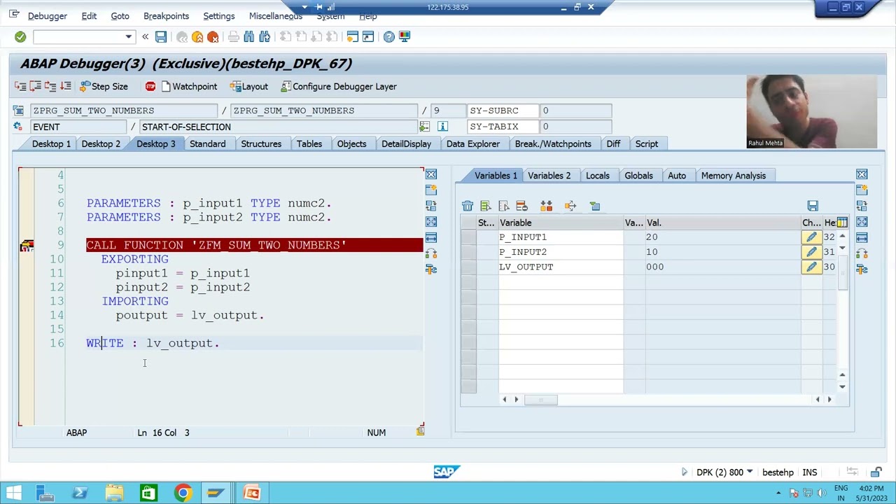 8 - Modularization Techniques - Function Modules Part5