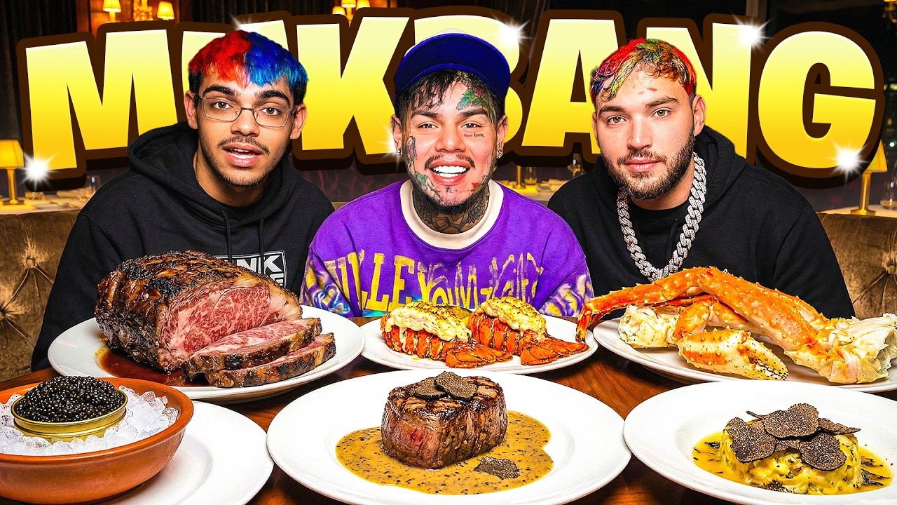 N3on & Adin Ross Hibachi Mukbang W/ 6ix9ine!