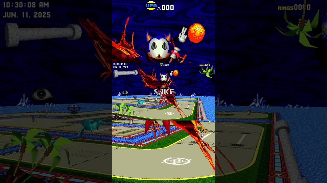 REWRITE Round2 FULL LYRICS!!! #fnf #creepypasta #sonicexe #sonic #fnfmod #lyrics #song