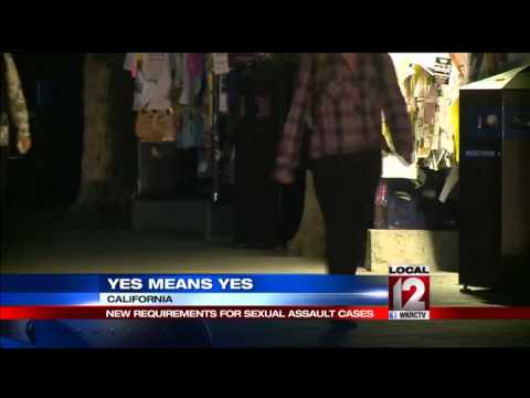 California adopts 'yes means yes' sex-assault%