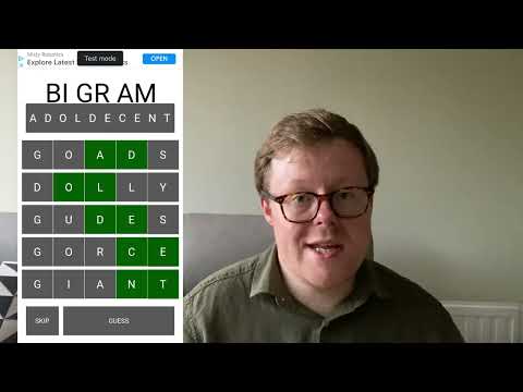 Bigram: The Ultimate Word Game App for iPhone!