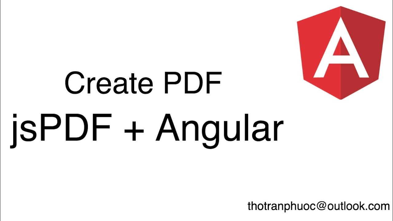 Create PDF with angular + jsPDF