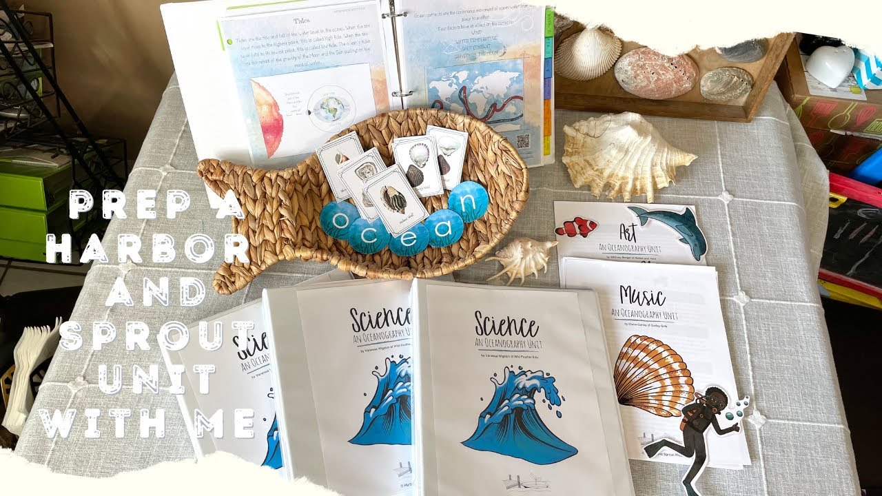 Prep a Unit of Harbor and Sprout With Me // Homeschool Printable Unit Study