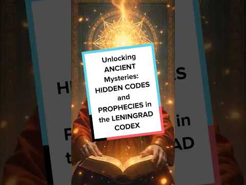 Unlocking ANCIENT Mysteries: HIDDEN CODES and PROPHECIES in the LENINGRAD CODEX (Including Jesus’)