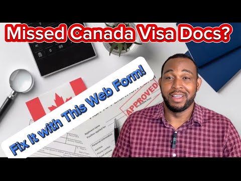 Forgot Canada Visa Docs? Submit Extra Docs with the IRCC Web Form (2024 Guide) #ircc #visa