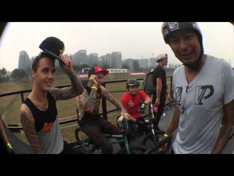 FISE China - Checking In with the Pros before BMX Park Qualifiers