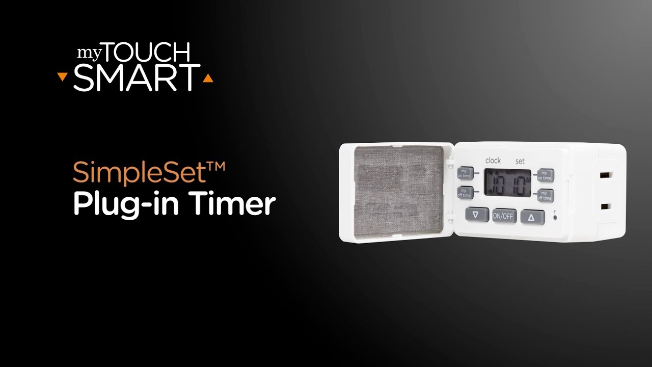 66985: myTouchSmart Plug-in Timer - Operation