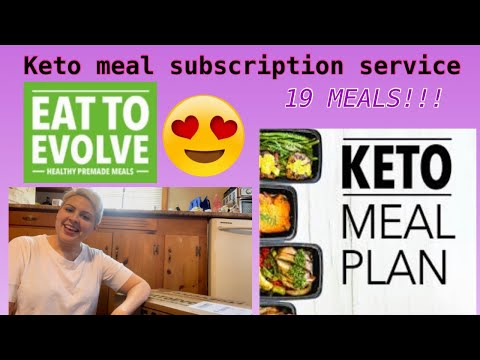 Eat to Evolve Meal Delivery Service 19 Keto Meals!!!
