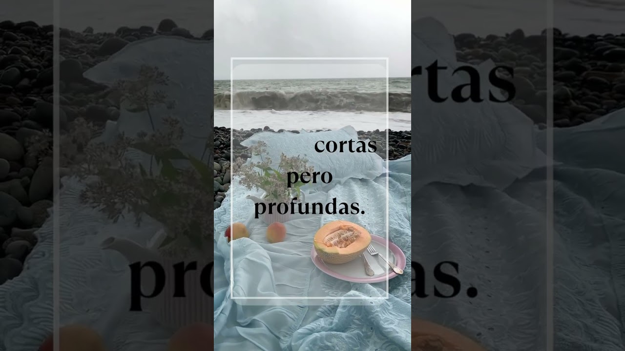 Short but profound phrases.