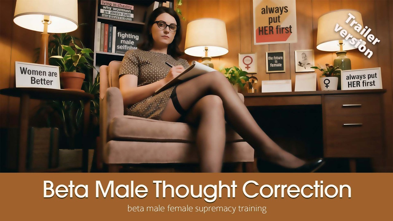 Think Correctly | TRAILER | Female Supremacy Training for Beta Males