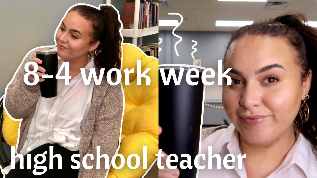 High School Teacher Vlog | Planning, grading, professional development | 8-4 work week