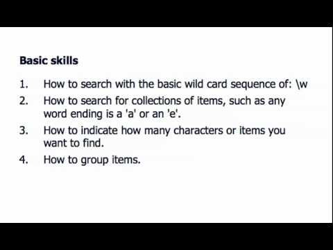 Basic skills