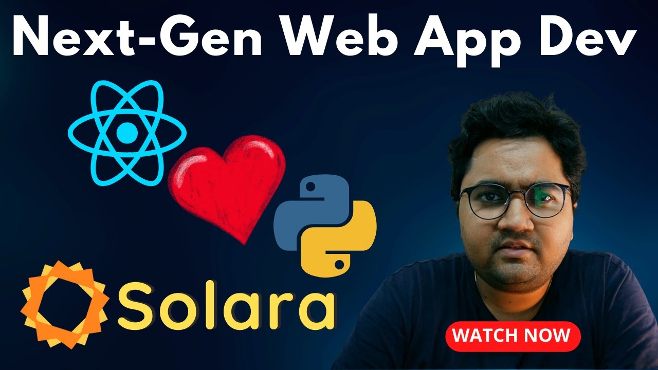 Solara: Build a Powerful & Scalable Jupyter/Web App using a Pure Python, React-Style Web Framework