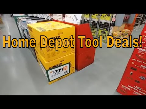 Home Depot Pre Black Friday Tool Deals Walk Through 2023