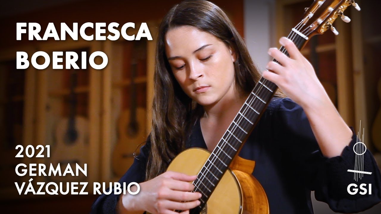 2021 German Vazquez Rubio "Divina" SP/PE Guitar | GSI