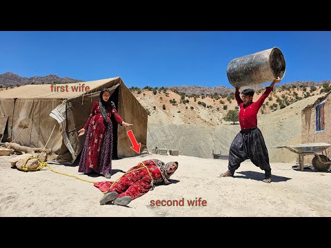 Husband returns from court with second wife: First wife is upset