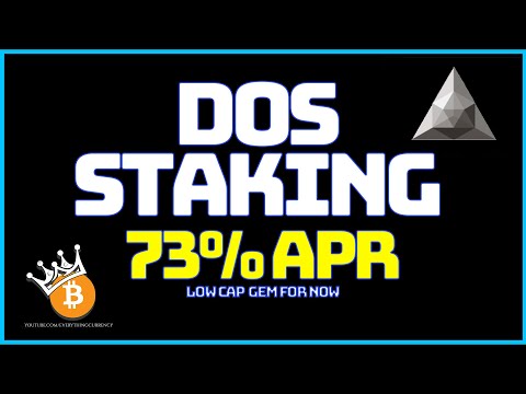 How to Stake Dos network Tokens! 7 Day Minimum Lock up.