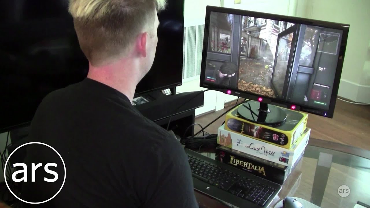 Testing the Tobii eye tracker with Deus Ex: Mankind Divided | Ars Technica