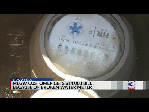 MLGW customer gets $14K bill because of broken water meter
