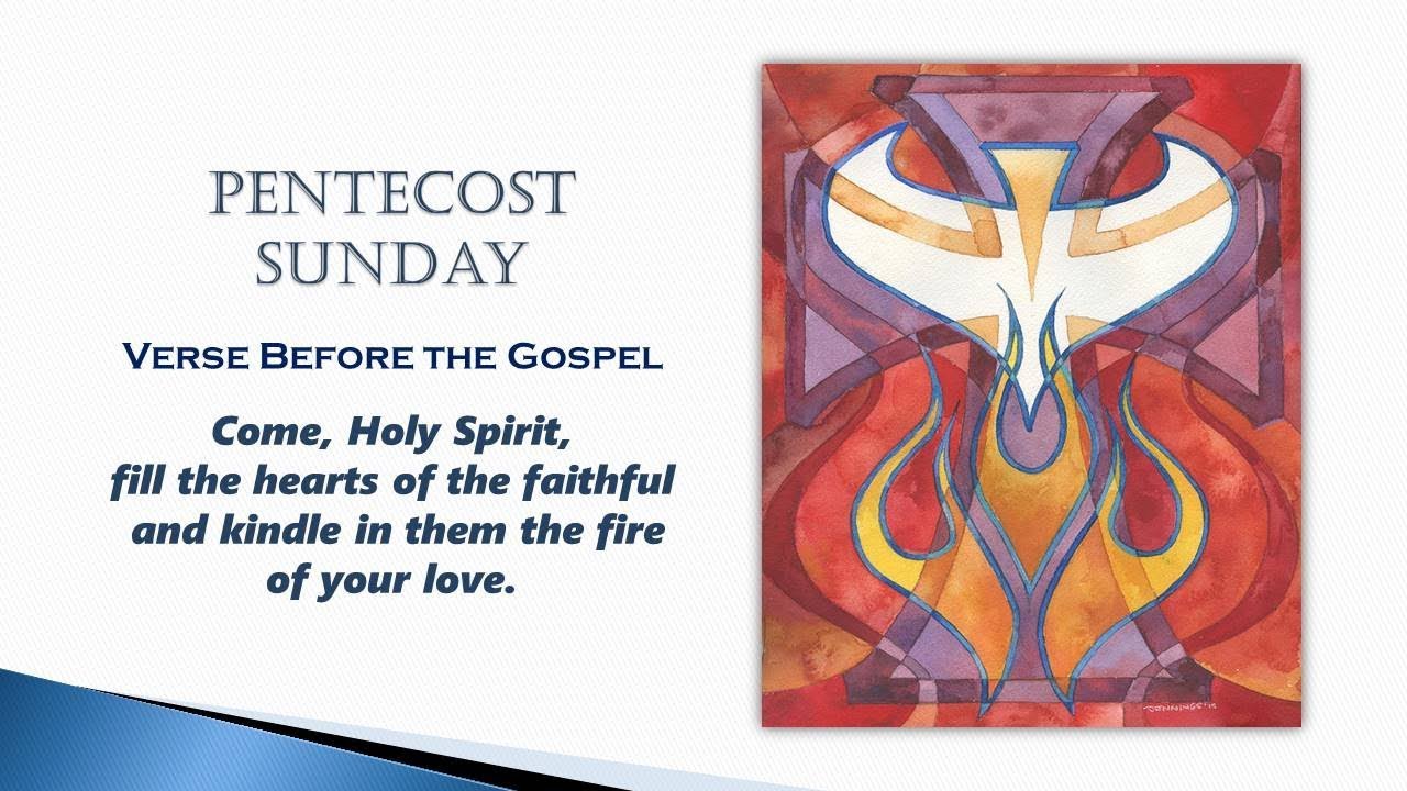Gospel Acclamation - Pentecost Sunday, ABC
