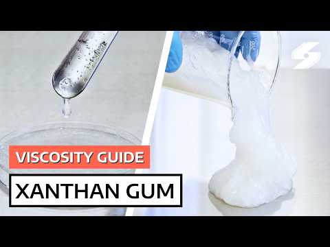 Xanthan Gum Solution Viscosity Comparison – 0.25% to 6%