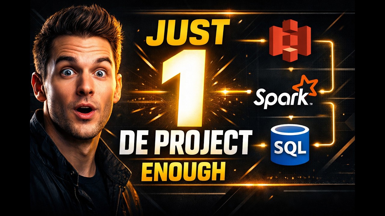 1 Data Engineering Project That Gets You Interviews (Spark + AWS + SQL)