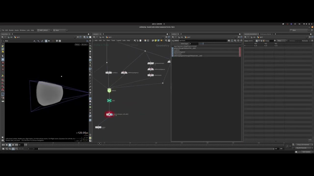 Houdini | Camera Cull HDA Update | Free on Github
