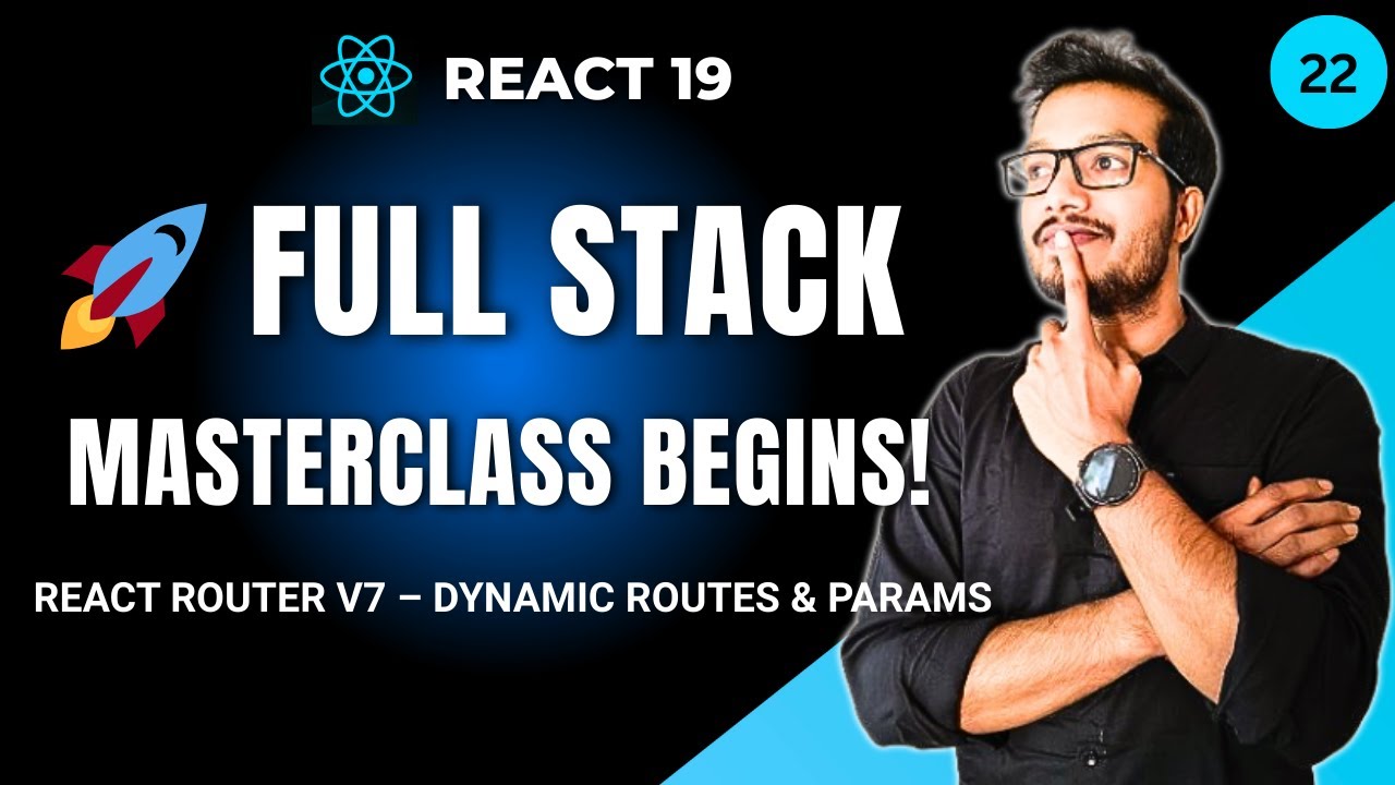 How to Use Dynamic Routes in React | URL Params Explained | React Router | React 19 - Ep 22