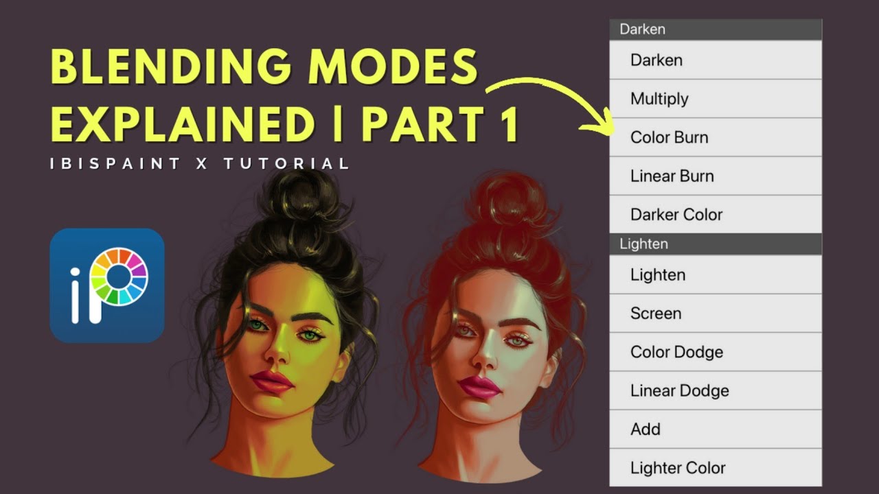 Blending Modes Explained (Part 1) | Beginner Friendly Informative Tutorial | [ Ibispaint X ]