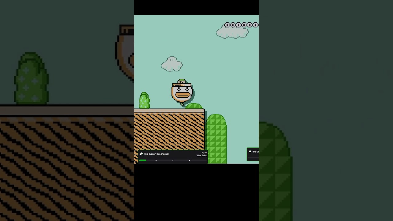 Mario Goes to the market part 1 W83-5KC-7QG  #supermariomaker2  #mario #twitchstreamer