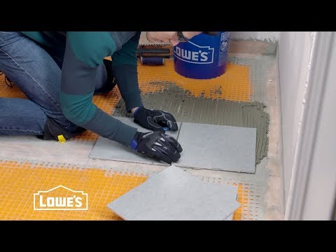 How To Tile a Bathroom Floor