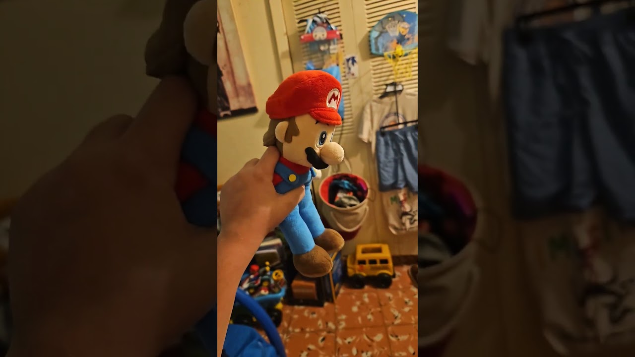 Insert 7 Marios In Here. #meme #likeandsubscribe #shorts #mario #plushie #youtube #supermario