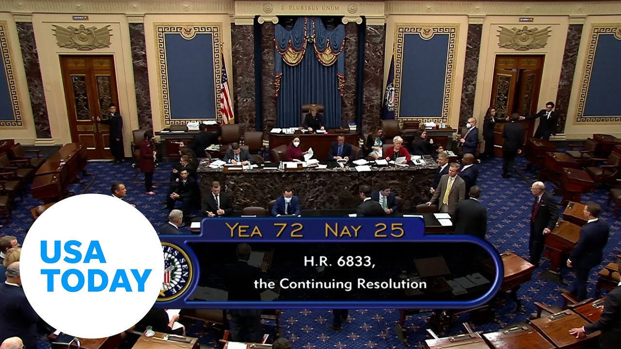 Stopgap bill passed in Senate, goes to House to avert shutdown | USA TODAY