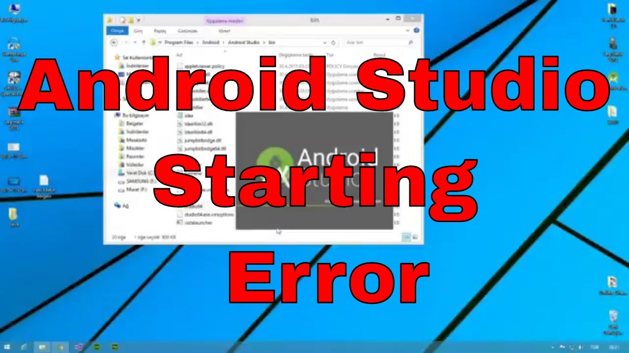 Android Studio ||  Start Failed || Error || -  Android || Error Solution || 2018