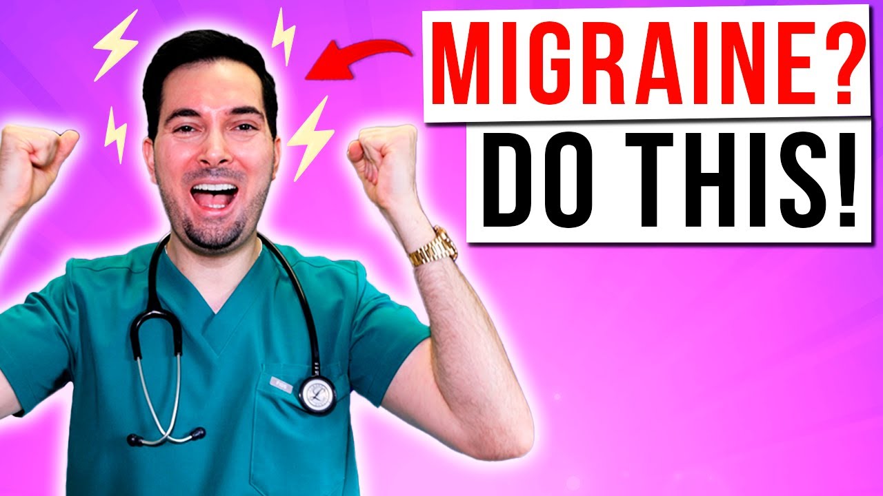 How to get rid of migraine relief from headache pain at home