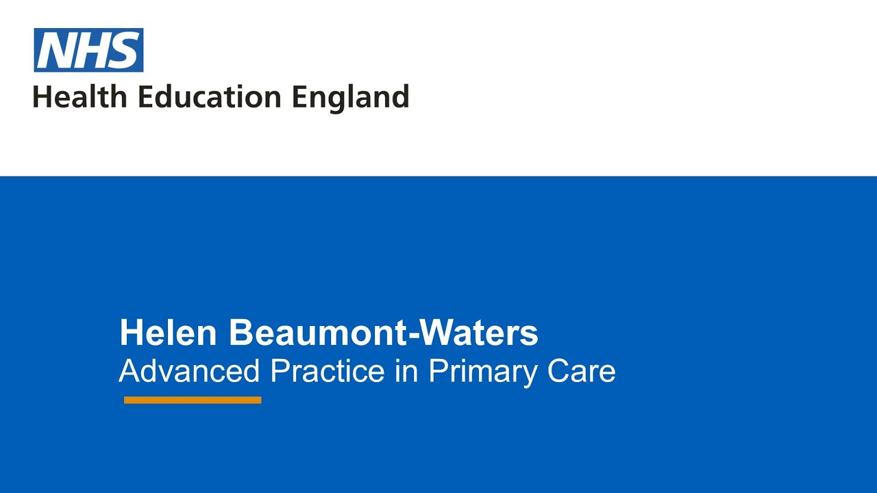 Helen Beaumont-Waters - Advanced Practitioner