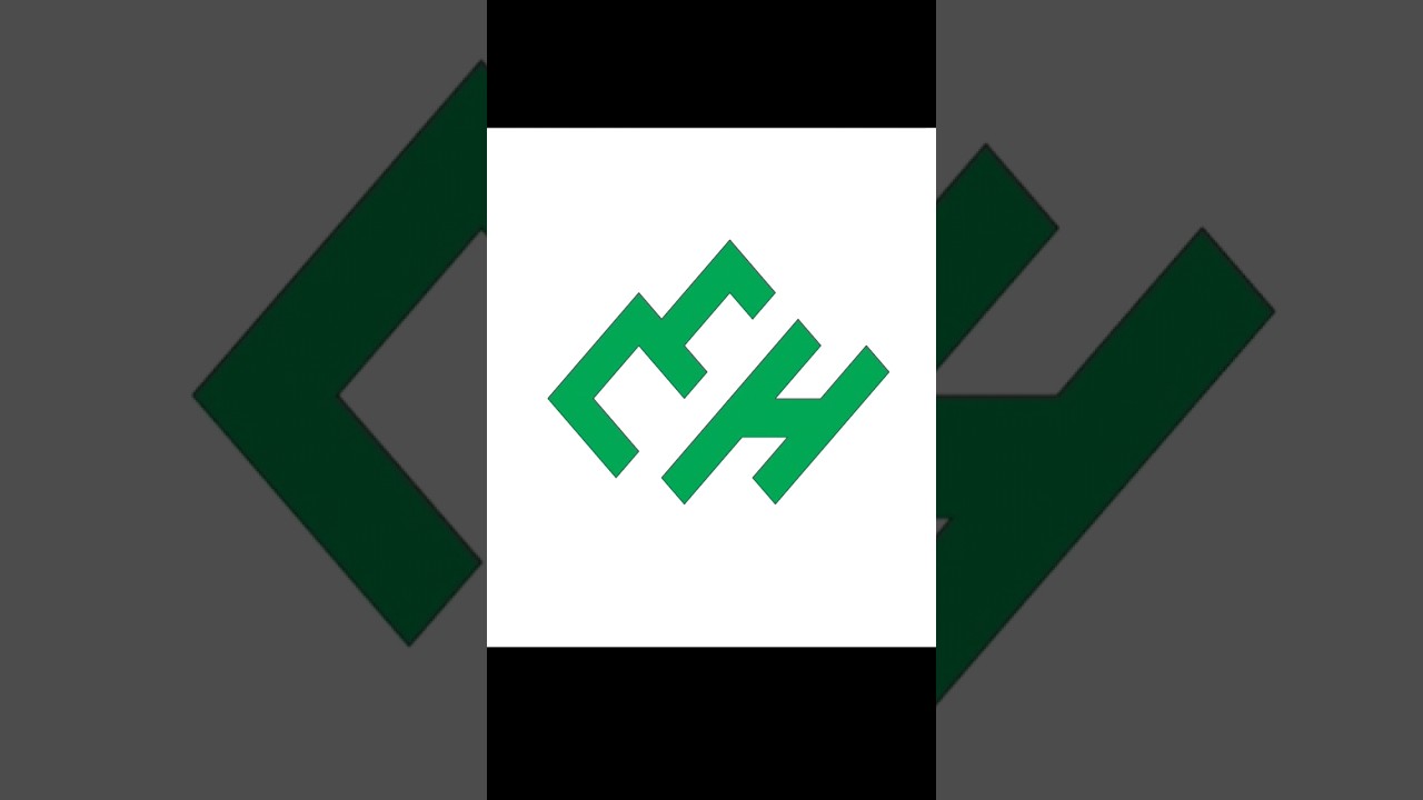 Graphics Letter Logo Design in adobe illustrator//M&H Letter Logo design